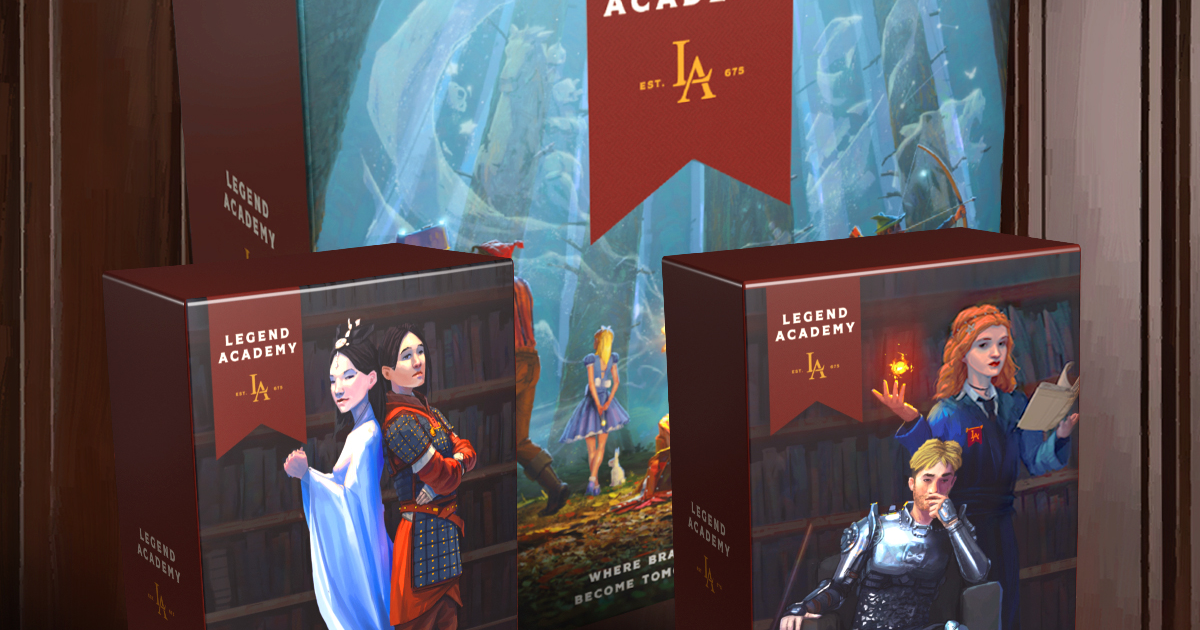 Legend Academy by El Dorado Games - Base Game + 2 Expansions - Gamefound