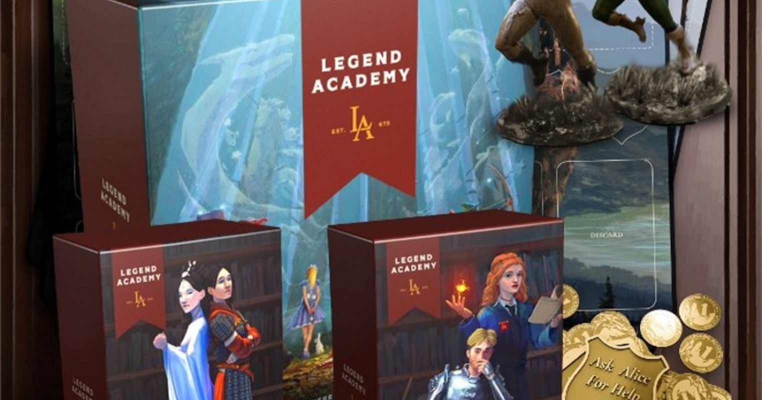 Legend Academy by El Dorado Games - January Update - Gamefound