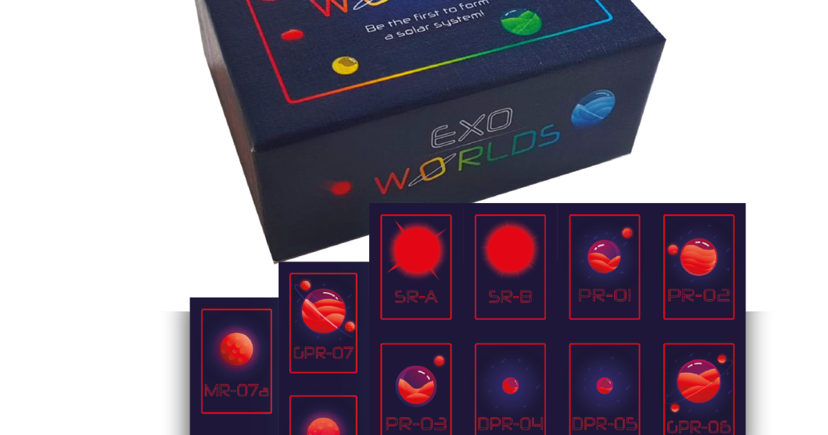 Exo Worlds by Ezra Hirschi - Exo Worlds Core Game + Print and Play (Galactic Tier) - Gamefound