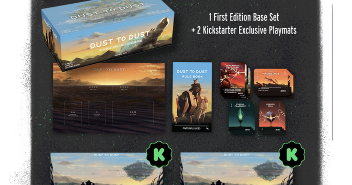 Dust to Dust: The Deckbuilding and Disintegration Game by Haven Wall ...