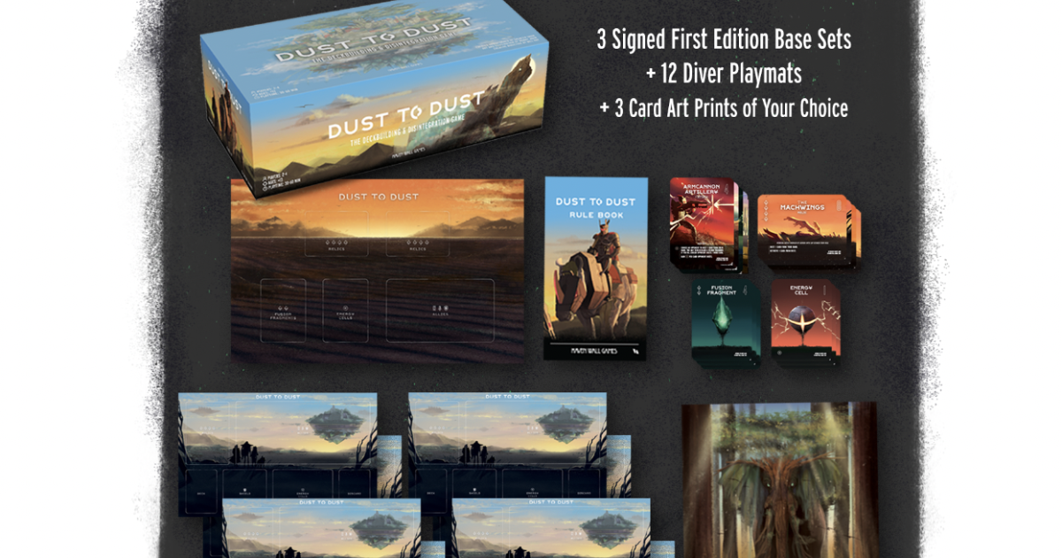 Dust to Dust: The Deckbuilding and Disintegration Game by Haven Wall ...