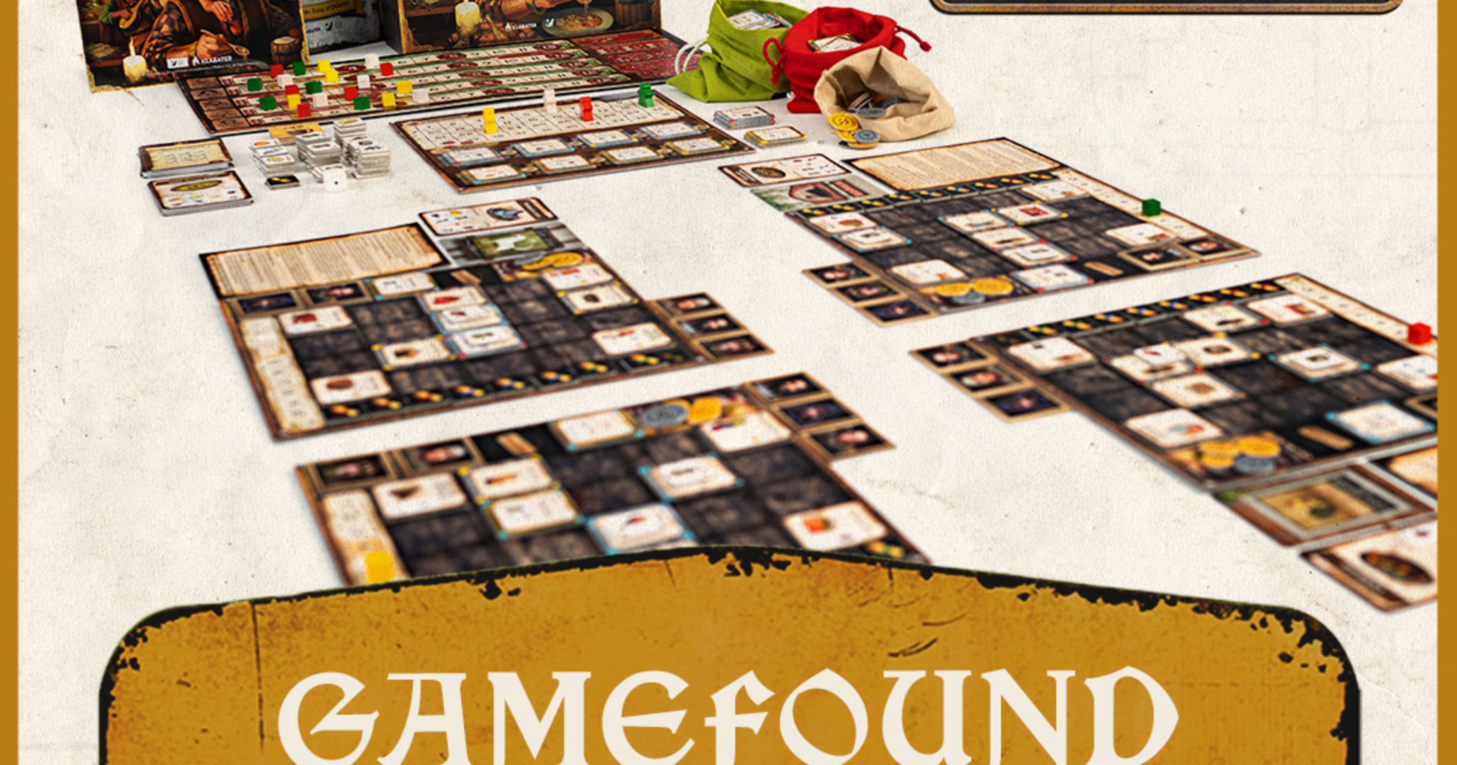 Crossroads Inn: The Board Game by Klabater - Tavern Tales & 3D pawns ...
