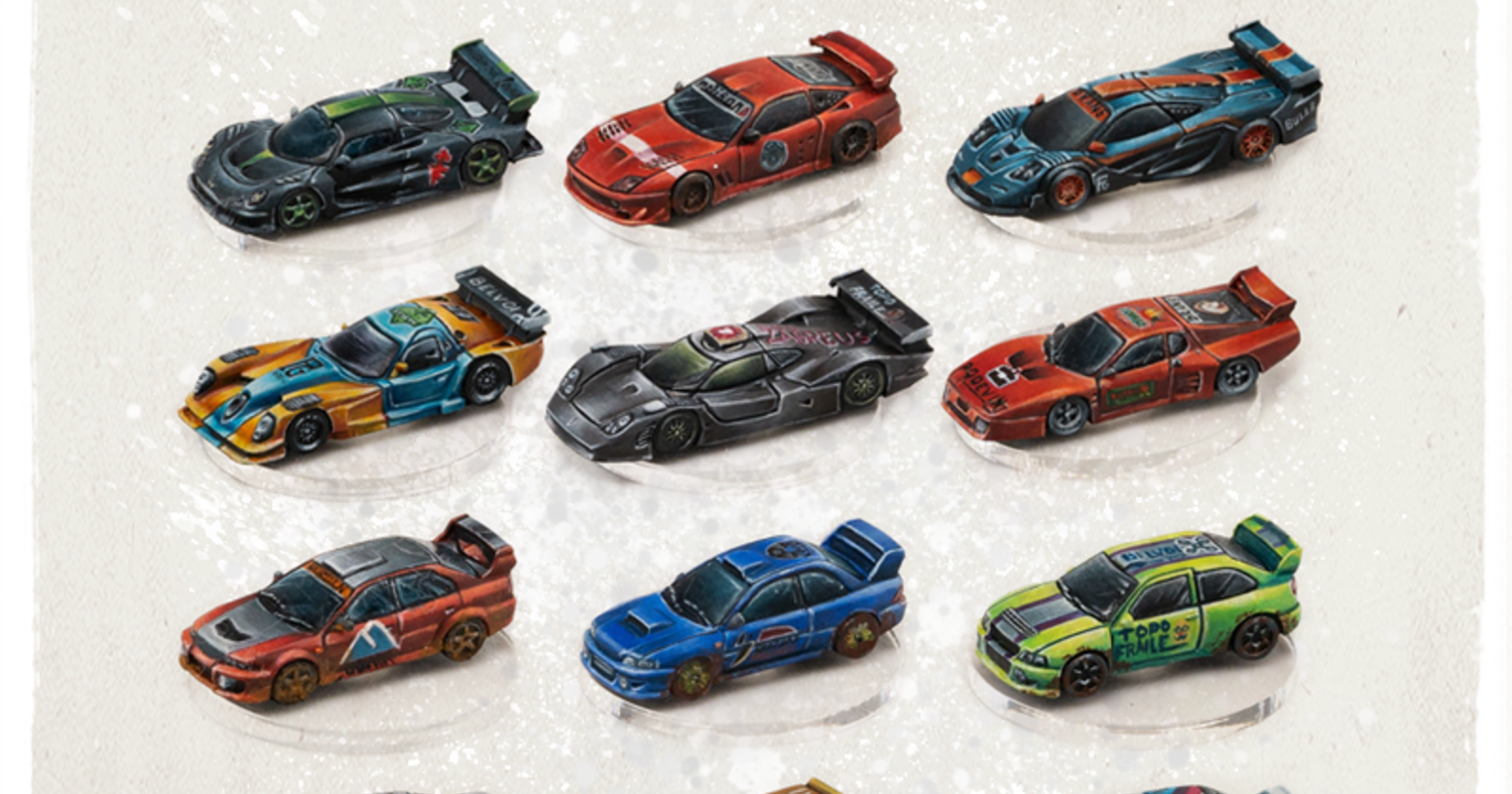 Rallyman Car Collection by Holy Grail Games - Two Car Sets - Gamefound