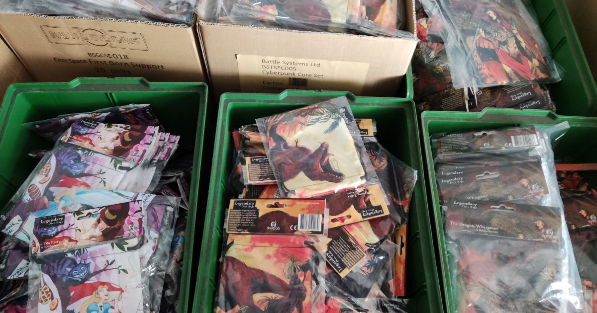 Legendary Dice Bags Season 2 by Drawlab - EU/ UK Shipping Update ...