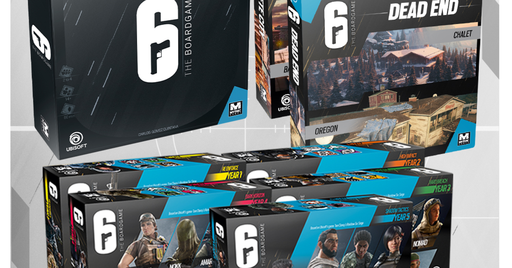6: Siege - The Board Game by Mythic Games - Trooper Pledge - Gamefound