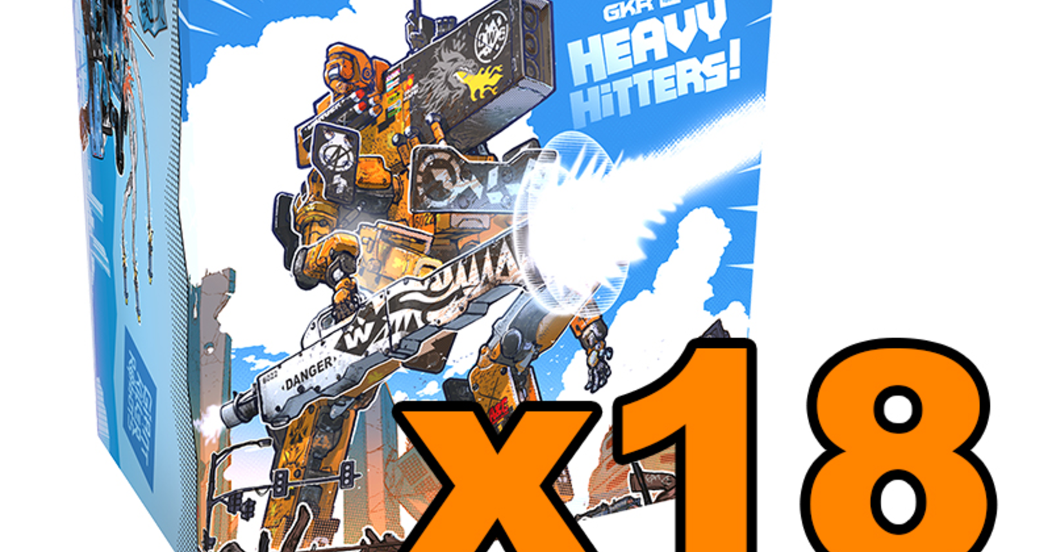GKR: Heavy Hitters by Weta Workshop - Retail 18-pack - Gamefound