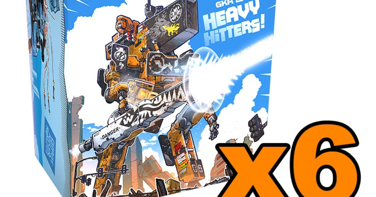 GKR: Heavy Hitters by Weta Workshop - Retail 6-Pack - Gamefound