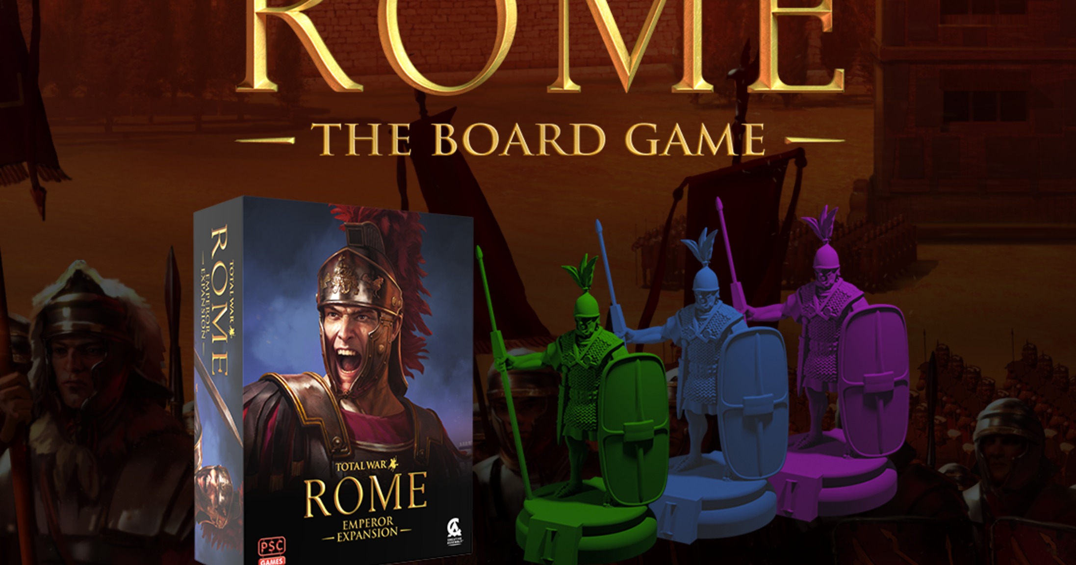 Total War: ROME: The Board Game by Colour Command & Combat Ltd ...