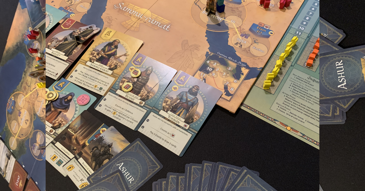 Sammu-ramat & Derrocar by ION - Production schedule update - Gamefound