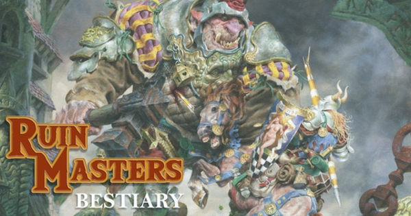 Ruin Masters - Bestiary by RiotMinds - Gamefound