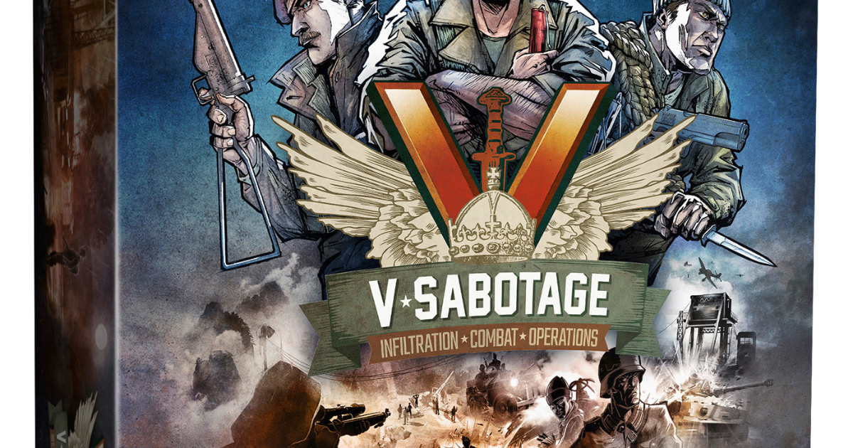 V-Sabotage Deluxe by Triton Noir - V-Sabotage (core box) - Gamefound