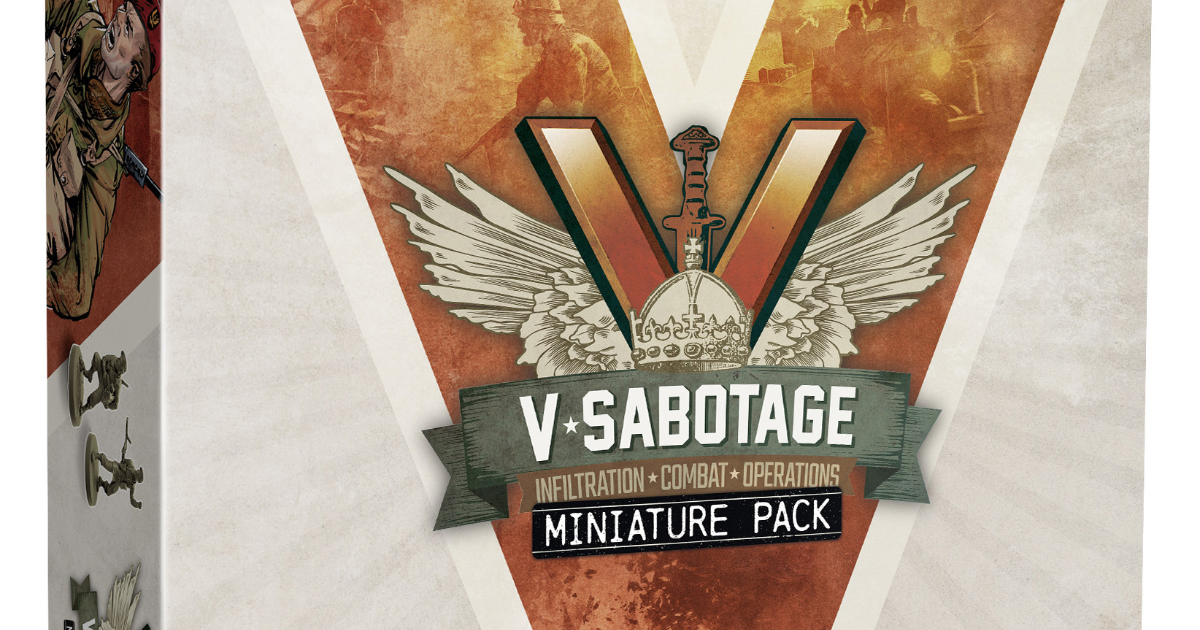 V-Sabotage Deluxe by Triton Noir - V-Sabotage Miniatures Pack - Gamefound