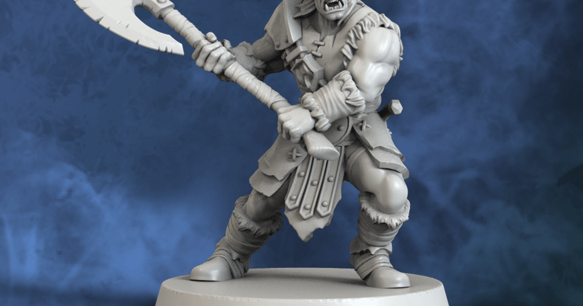 Next Level Miniatures Dragons Hoard Miniatures Vol 1 By Next Level Miniatures Orc Brave