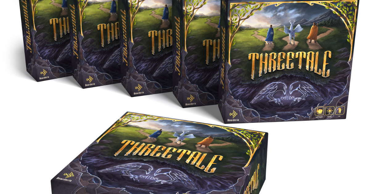 ThreeTale by BOARDERIA - THREETALERS: 5 + 1 COMPACT PACK - Gamefound