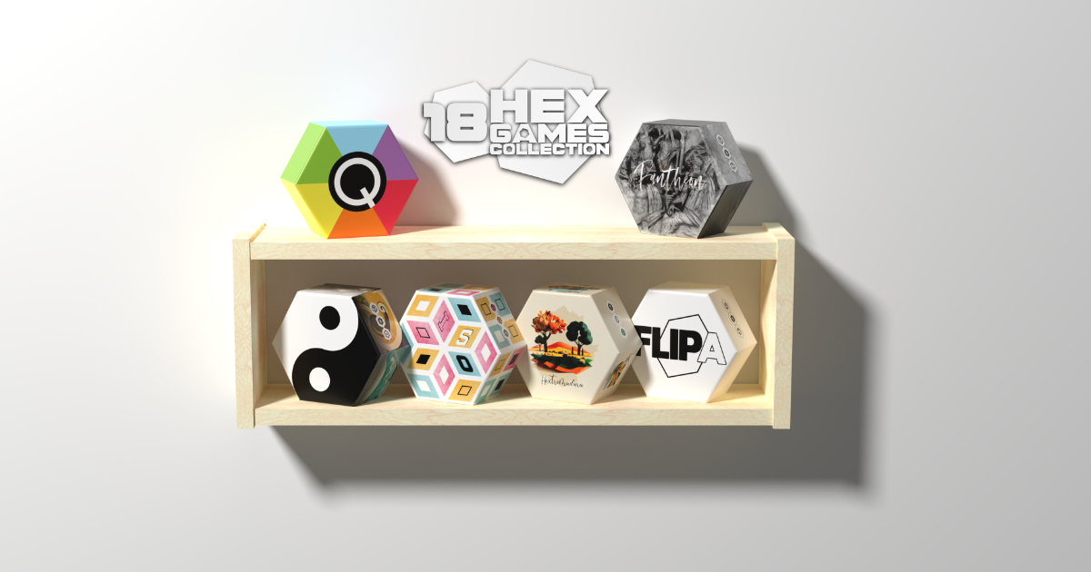 18 HEX GAMES Collection by LittleHouseBoardGames - Gamefound