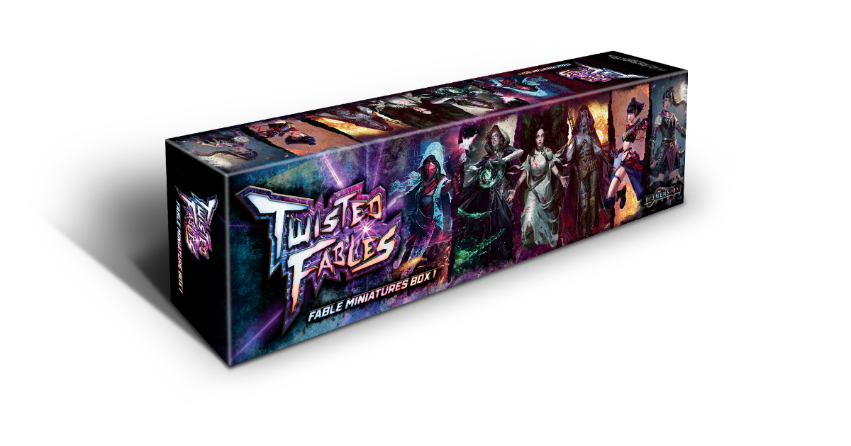 Twisted Fables Epic Collection by Diemension Games - Fable Miniatures Box 1 - Gamefound