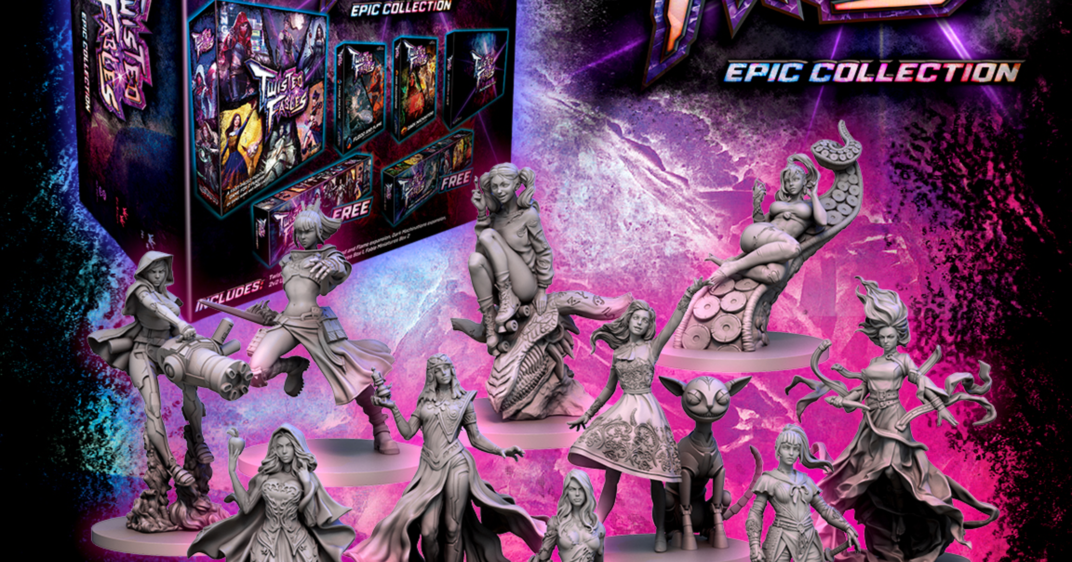 Twisted Fables Epic Collection by Diemension Games - Gamefound