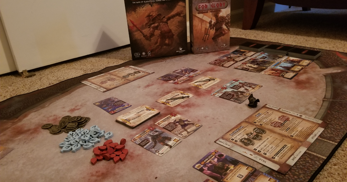 For Glory: Champions Expansion and For Glory 2nd Printing by Spielcraft ...
