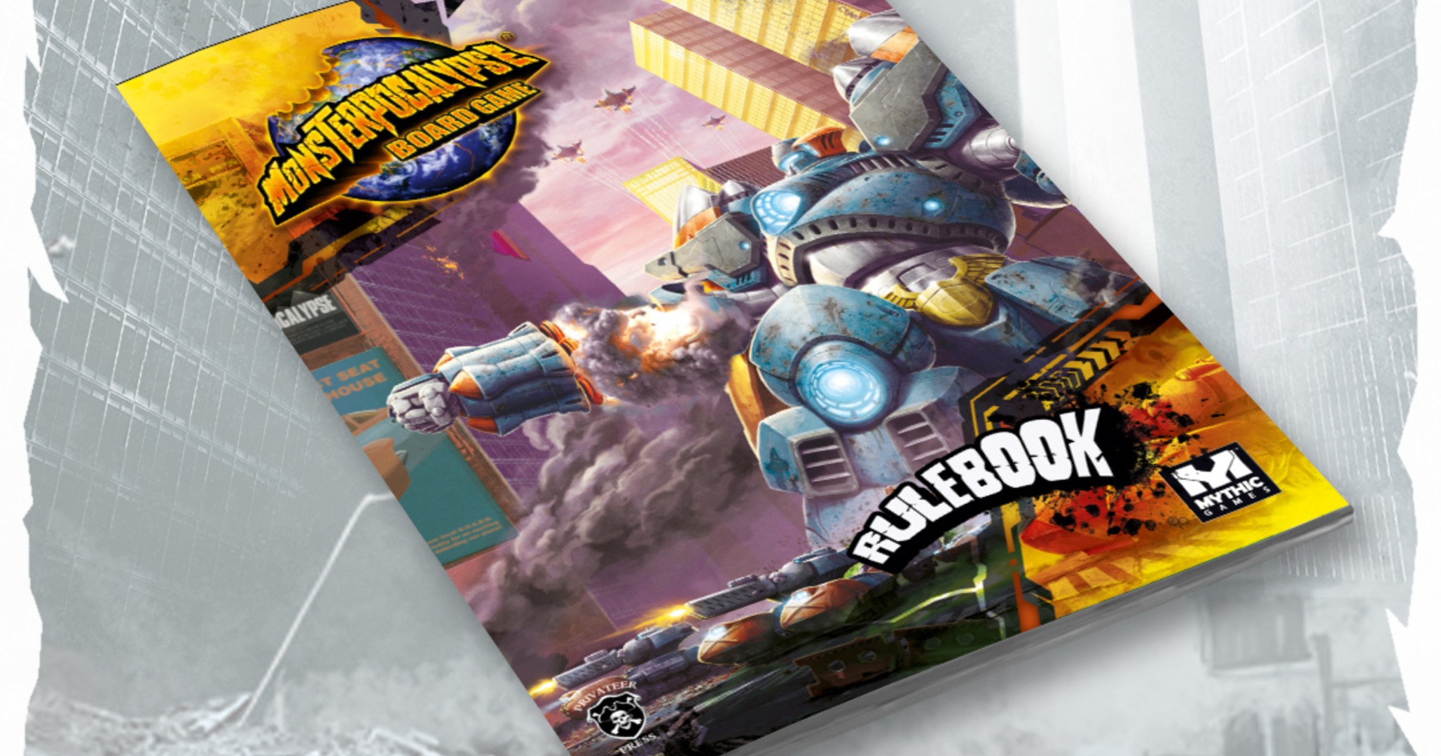 Monsterpocalypse Board Game by Mythic Games - Extra Core Rulebook ...