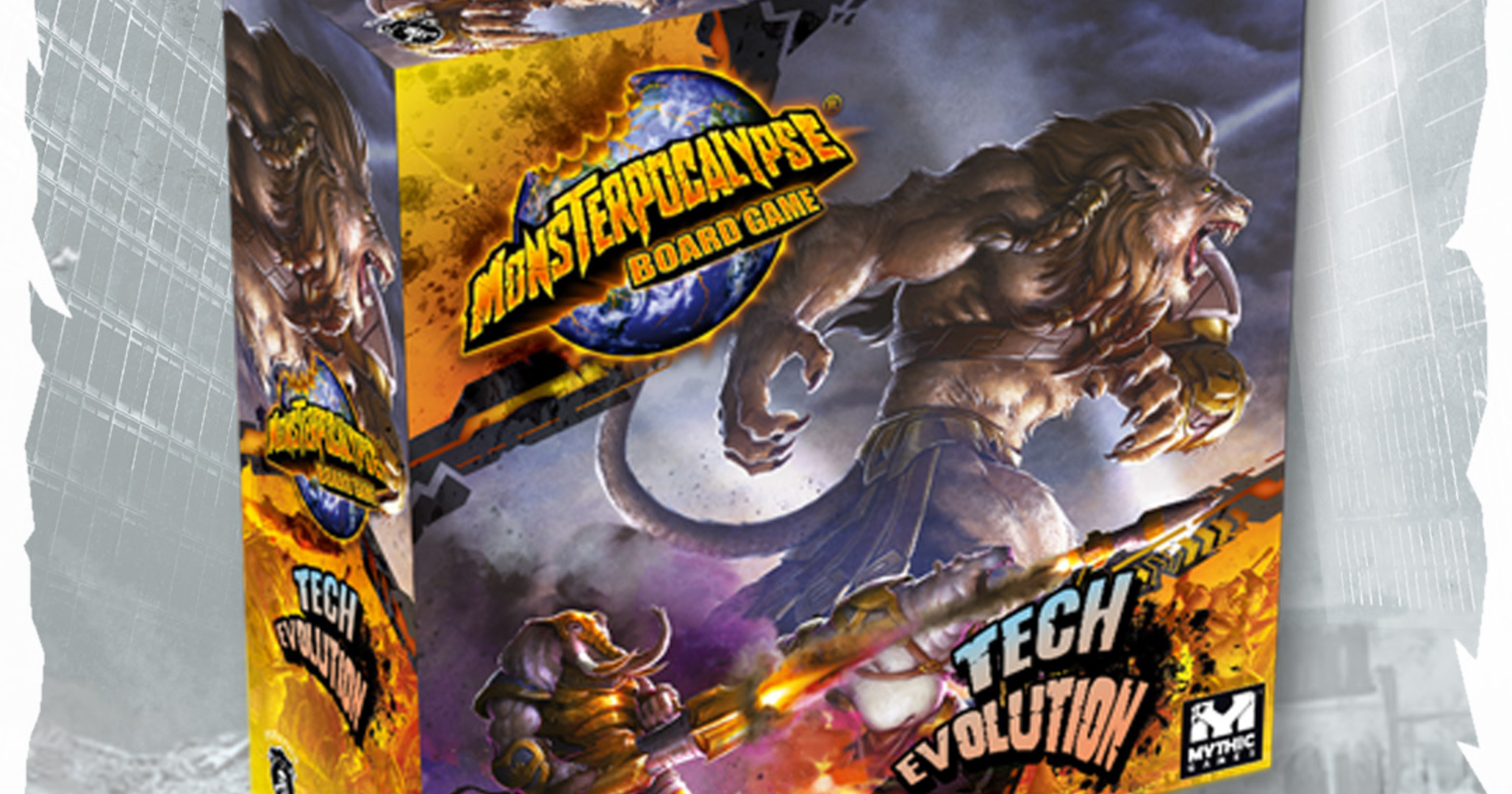 Monsterpocalypse Board Game by Mythic Games - Tech Evolution - Gamefound