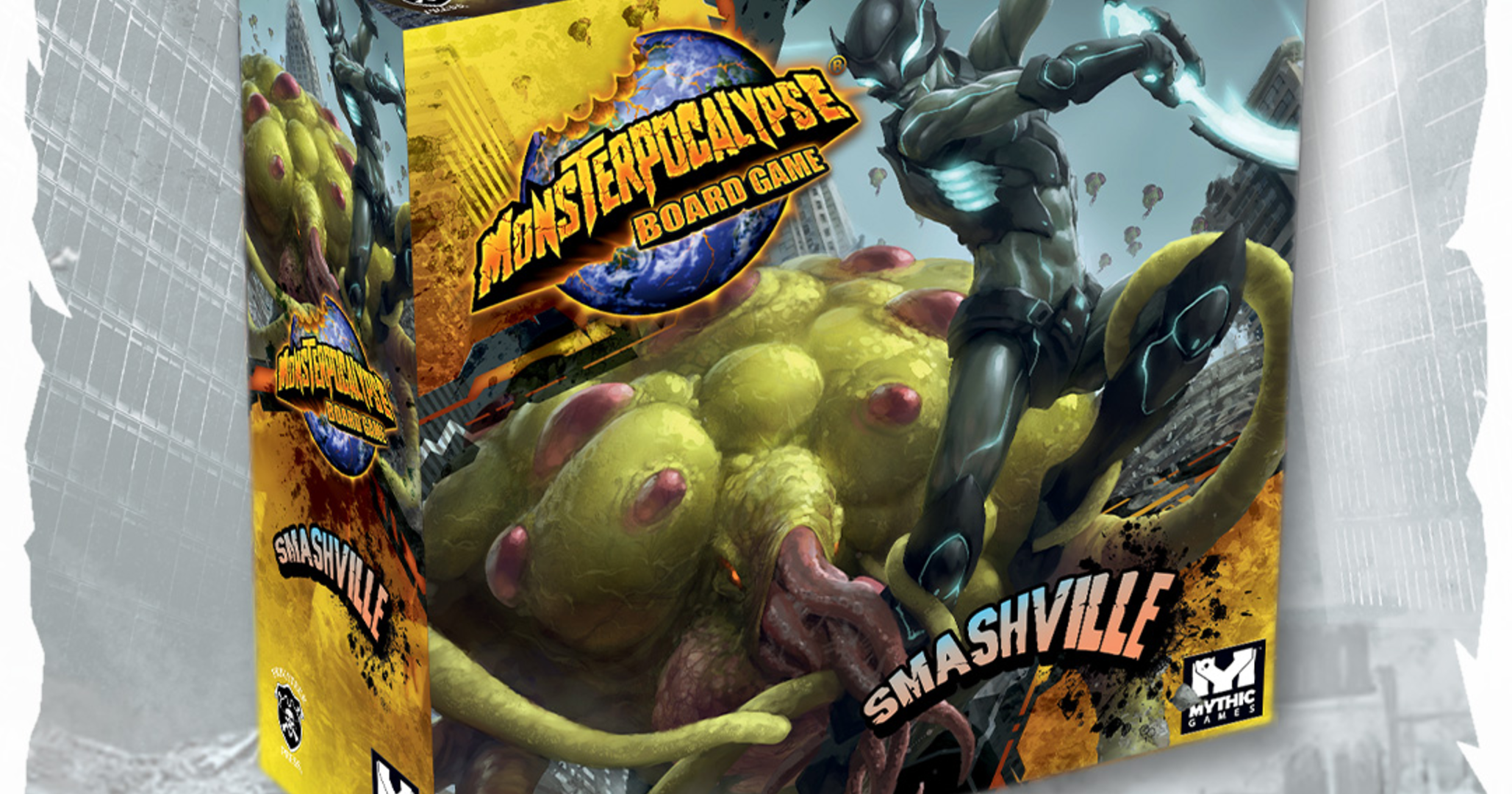 Monsterpocalypse Board Game by Mythic Games - Smashville - Gamefound