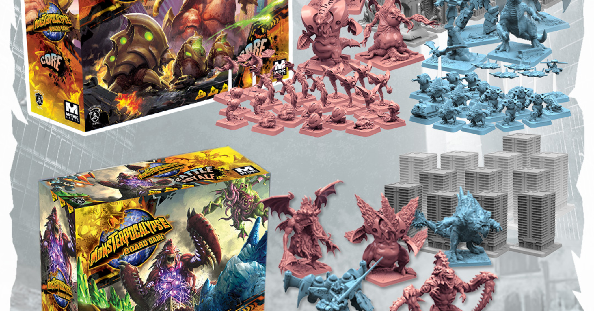 Monsterpocalypse Board Game by Mythic Games - Crusher Pledge - Gamefound