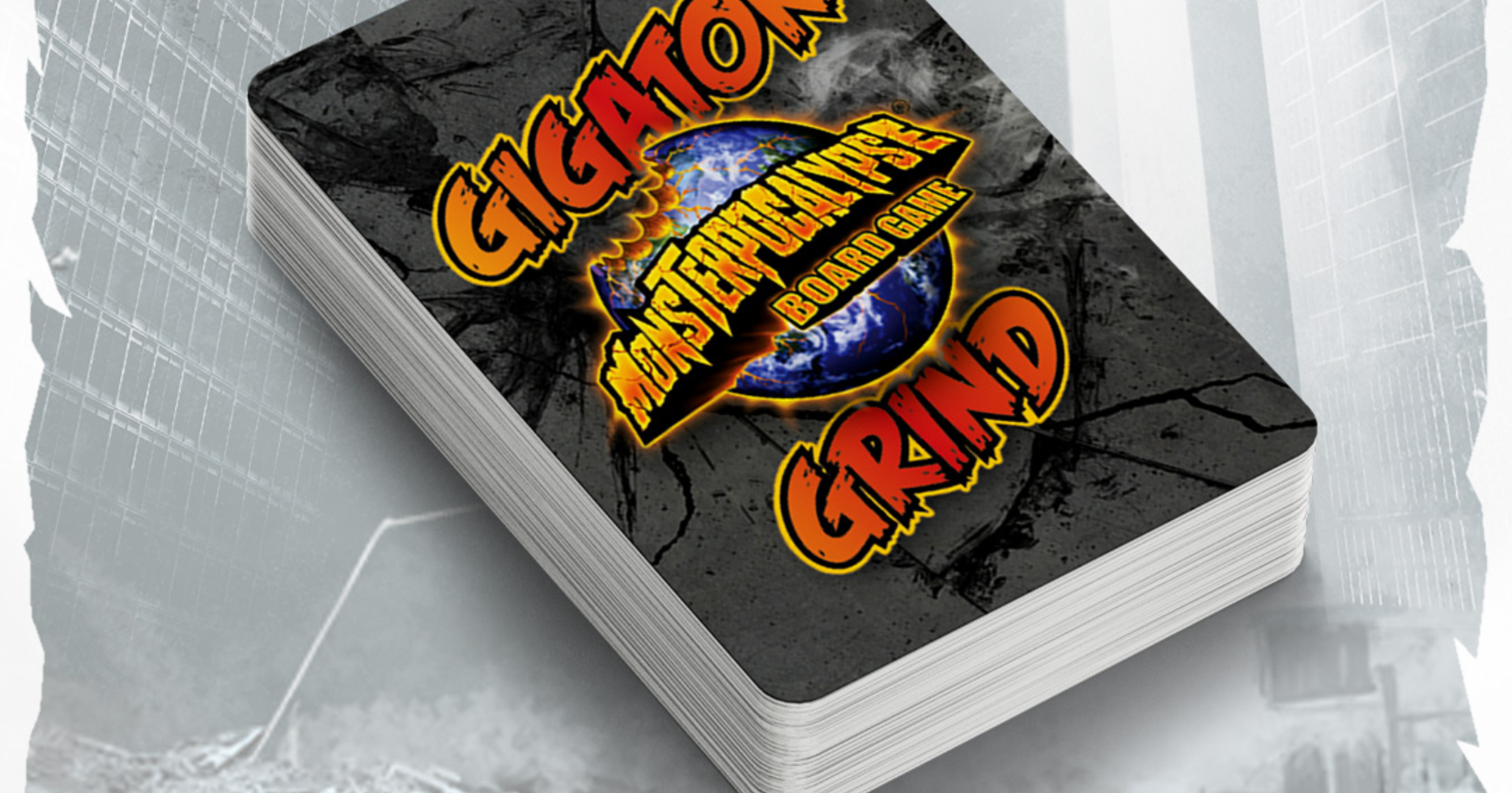 Monsterpocalypse Board Game by Mythic Games - Extra Gigaton Grind Deck ...