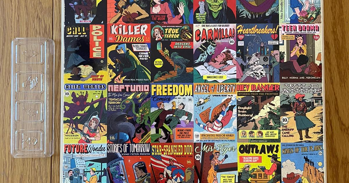 Age of Comics: The Golden Years by Lirius Games - The Missing Lid Saga ...