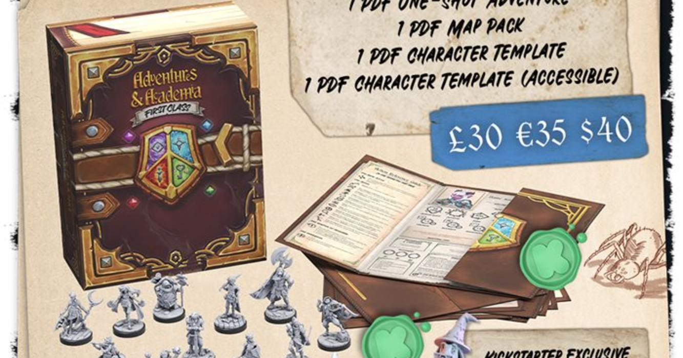 Adventures & Academia: First Class by Steamforged Games - First Class ...
