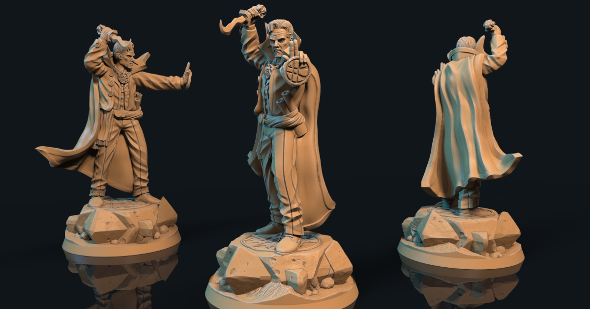 Mythos Villains by Kazrak Studio - Dr. Weird Psychic - Gamefound