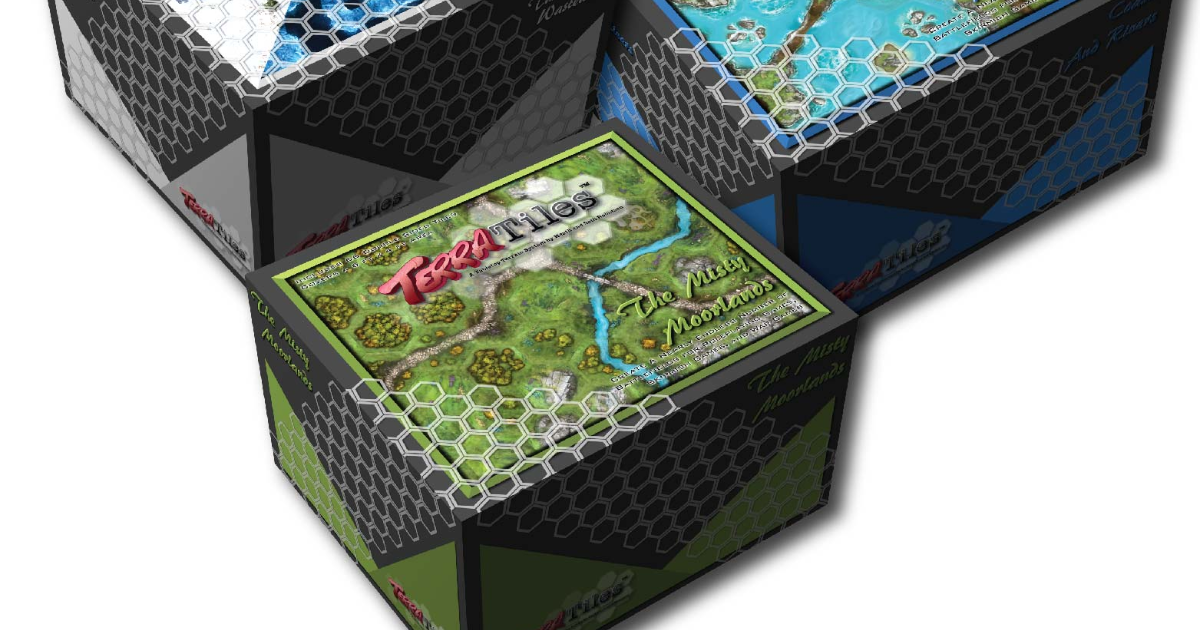 TerraTiles: Hexagon Terrain Tiles for RPGs and Wargames by Ravenkeep ...