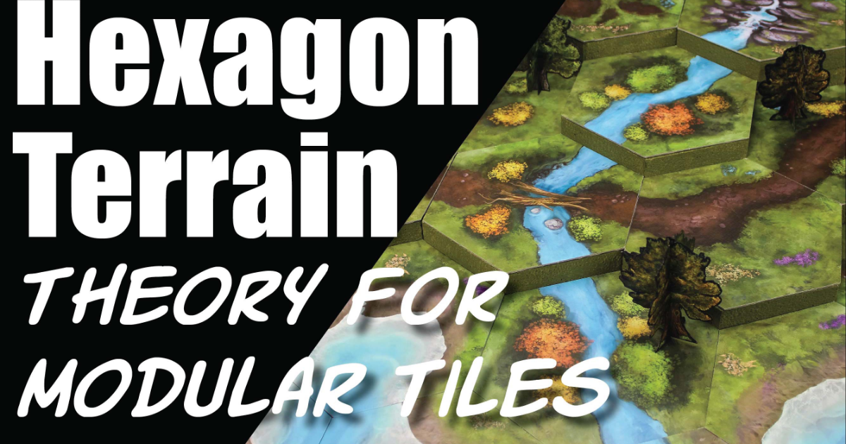 TerraTiles: Hexagon Terrain Tiles for RPGs and Wargames by Ravenkeep ...