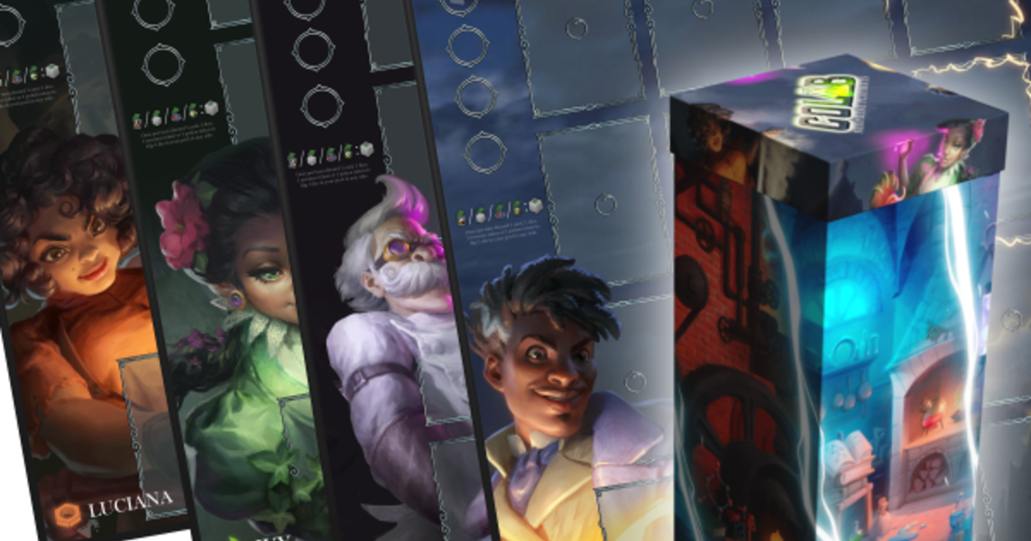 CoLab (ReLaunch) by Portal Dragon - Set of Neoprene Mats - Gamefound