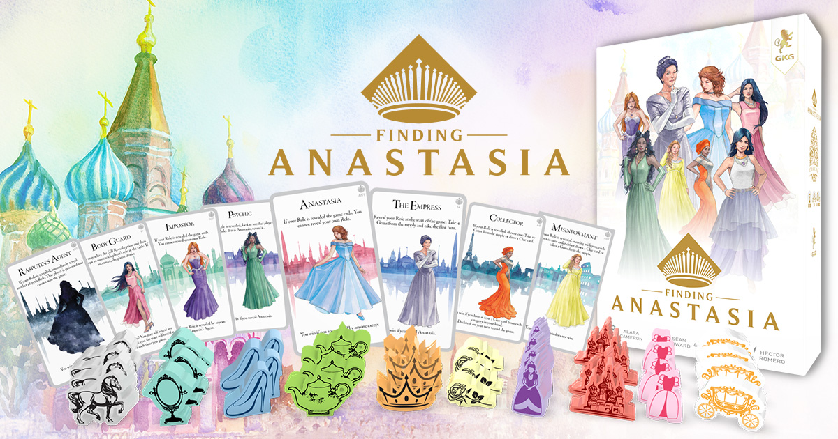 Finding Anastasia: Deluxe by Good Knight Games - Gamefound