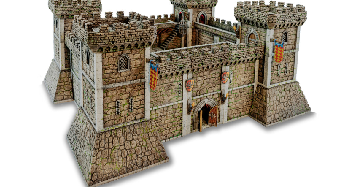 CASTLE SYSTEM - Magnetic Modular Terrain for RPG & Wargames by BOAR ...