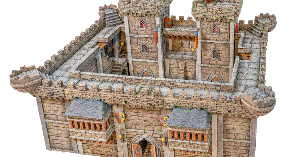 CASTLE SYSTEM - Magnetic Modular Terrain for RPG & Wargames by BOAR ...