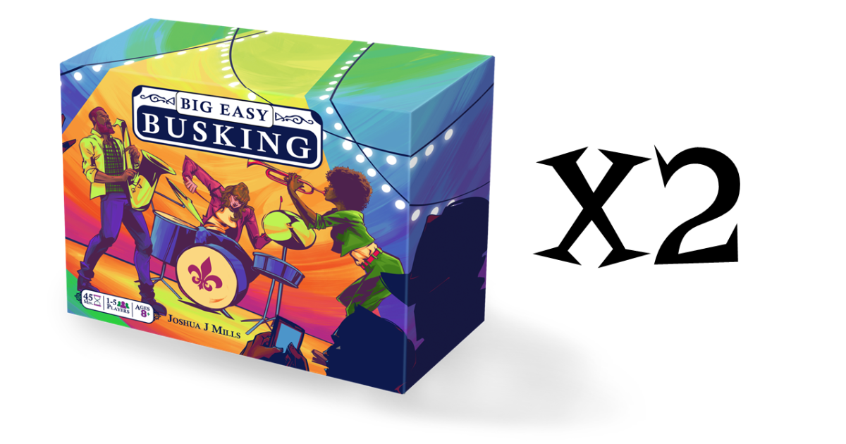 Big Easy Busking by Weird Giraffe Games - Two Copies of Big Easy ...