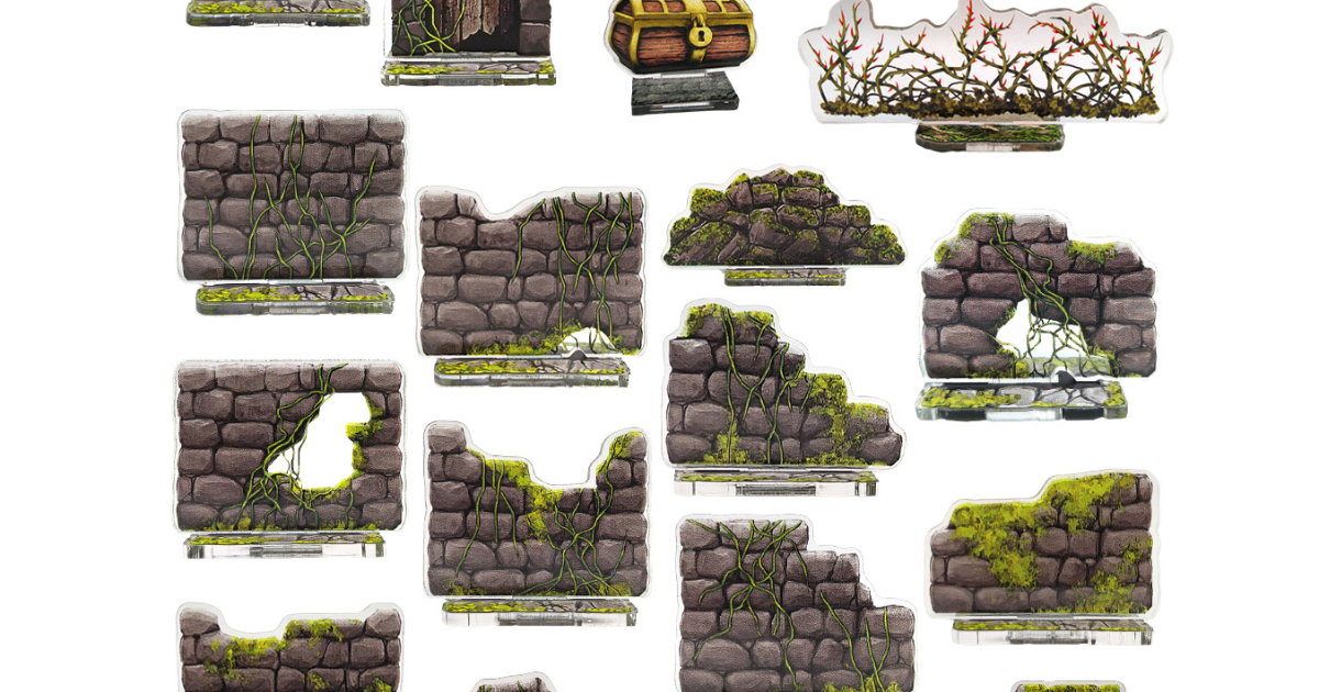 Fantasy Village - Wargaming terrain by e-Raptor - Rubble RPG - Gamefound