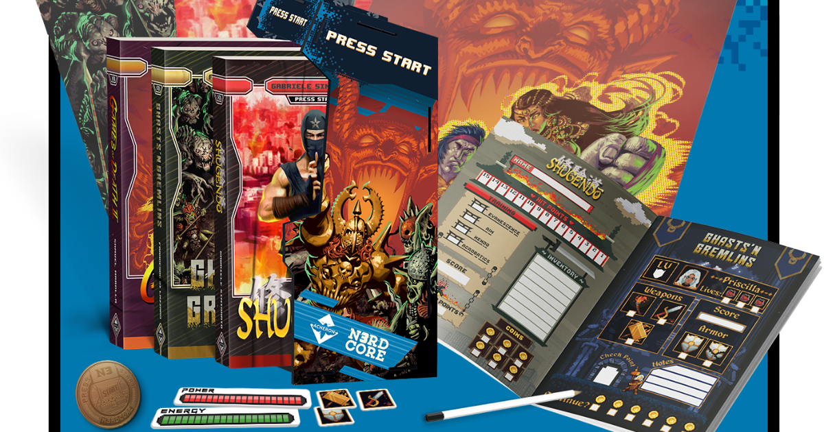 Press Start - The first arcade gamebook experience! by Acheron Games ...