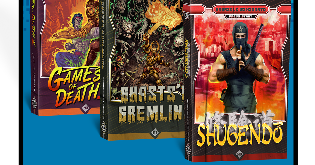 Press Start - The first arcade gamebook experience! by Acheron Games ...