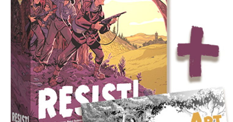 Resist! by SaltandPepper - Resist! Boardgame + Digital Art Book - Gamefound