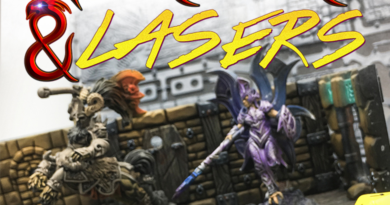Dungeons & Lasers: Plastic Tabletop Scenery by Archon Studio - Gamefound
