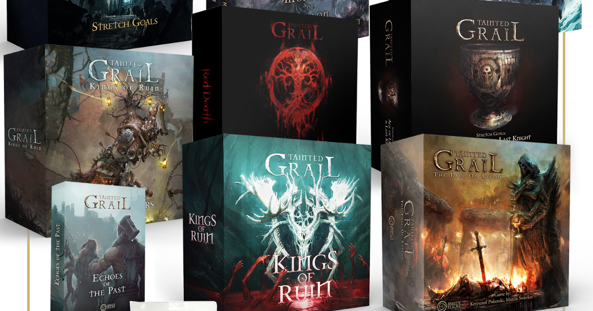 Tainted Grail: Kings of Ruin by Awaken Realms - Warlord of Avalon ...