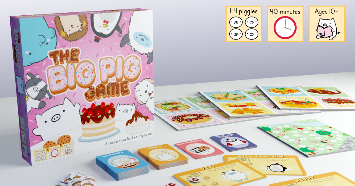 The Big Pig Game by Evan's Games - Your pledge - Gamefound