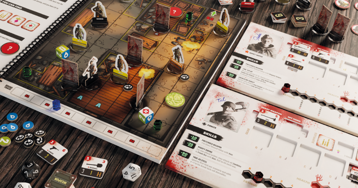 Escape from Stalingrad Z by Raybox Games - PNP files location Emailed ...