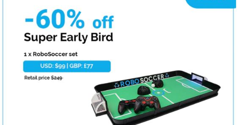 RoboSoccer: Table Soccer Game with Robot Players by RoboSoccer - Super ...