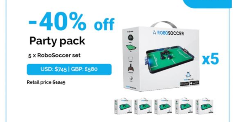 RoboSoccer: Table Soccer Game with Robot Players by RoboSoccer - Party ...