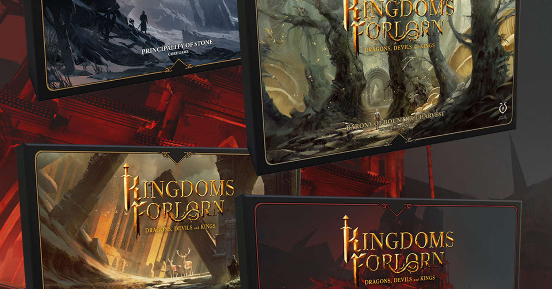 Kingdoms Forlorn: Dragons, Devils and Kings by Into the Unknown Studio ...