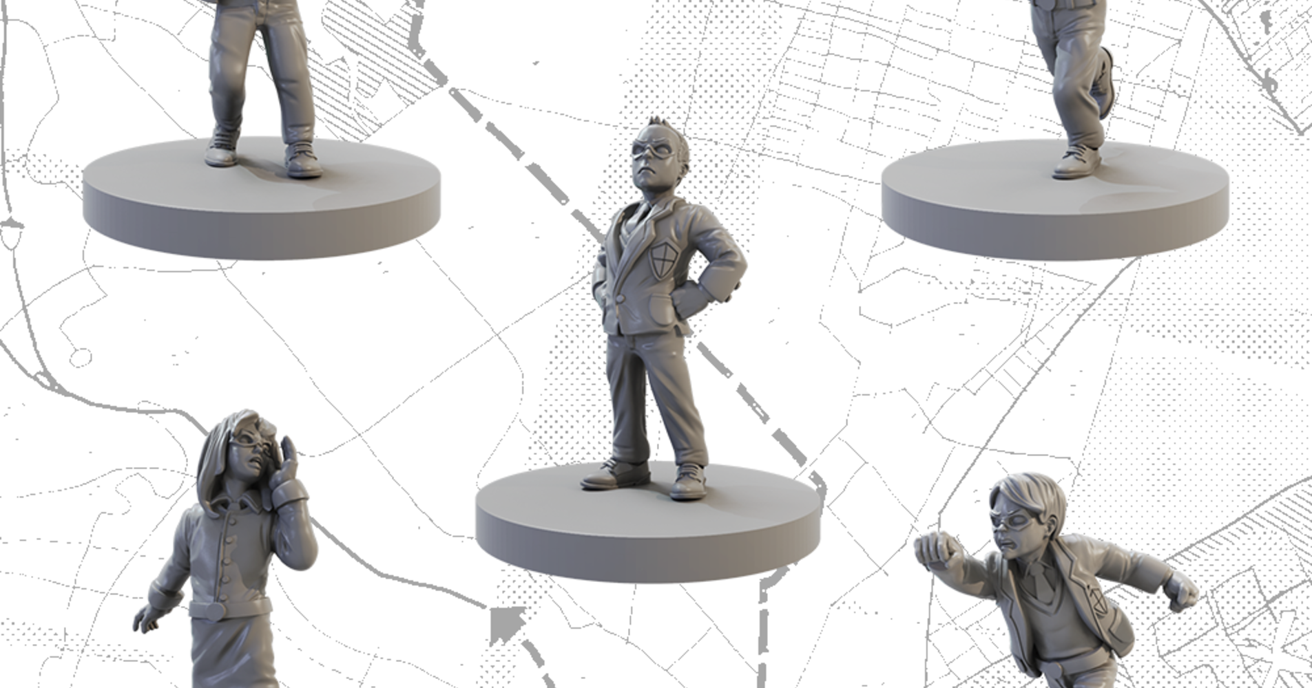 Umbrella Academy: The Board Game by Mantic Games - Play as the Young ...