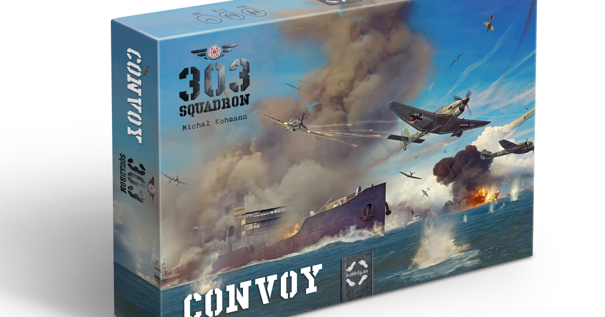 303 Squadron Board Game by Hobbity.eu - Expansion "Convoy" - Gamefound